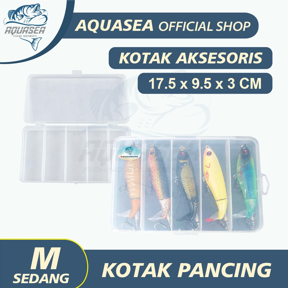 Jual AQUASEA - Kotak Penyimpanan Umpan Pancing Kail Wadah Pancing Aksesoris Pancing Ukuran ...