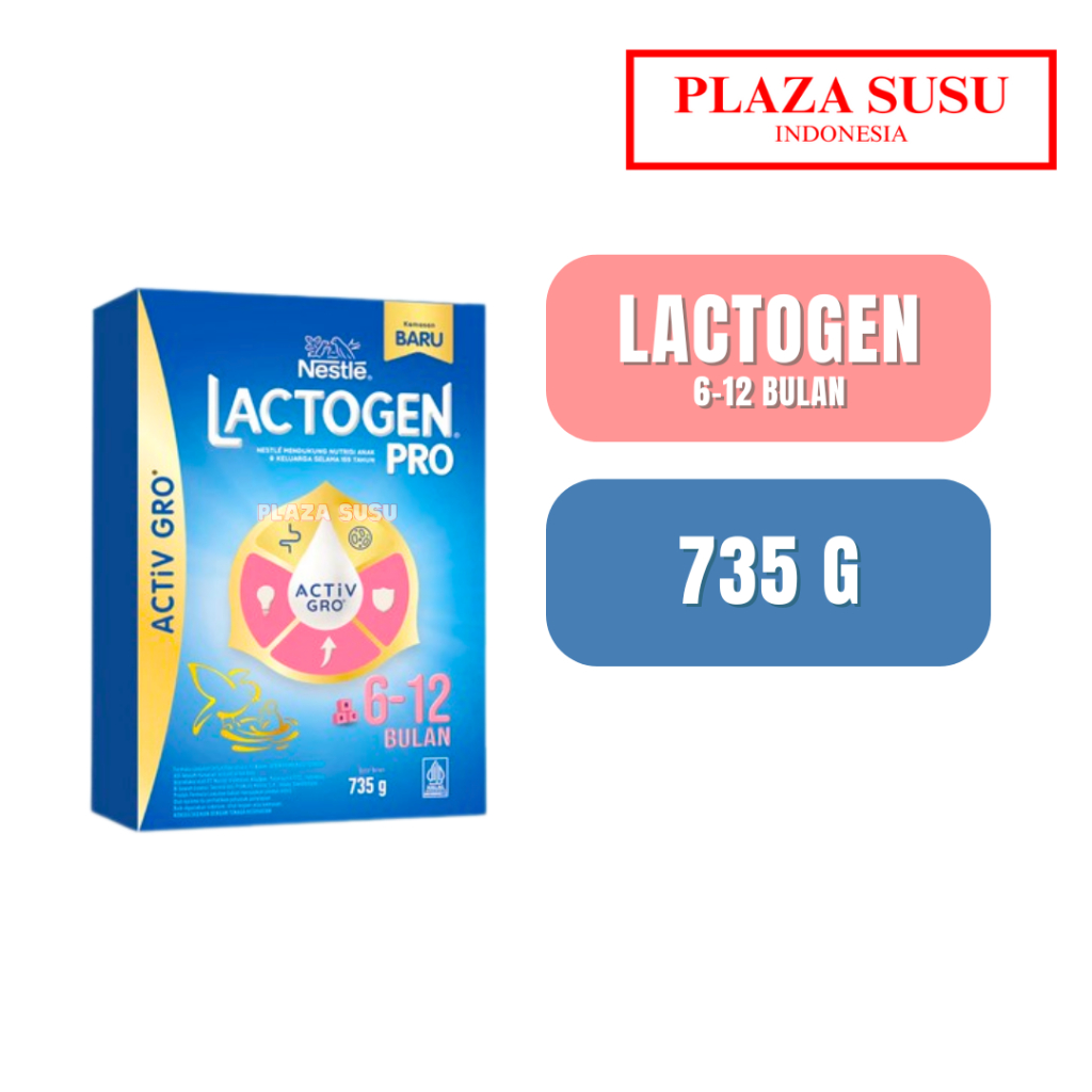 Jual NESTLE LACTOGEN PRO 2 SUSU FORMULA BAYI 6-12 BULAN 735 G BOX ...