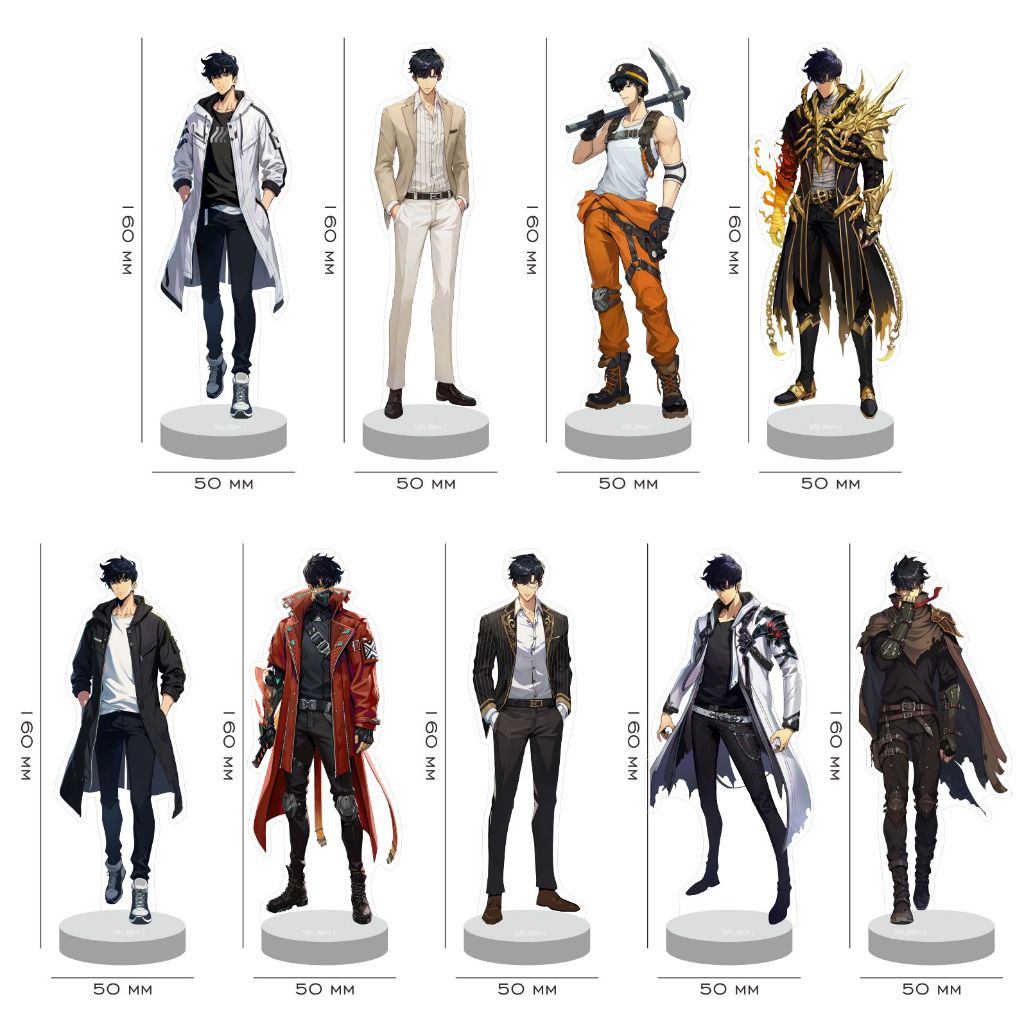 Jual Standee Figure Akrilik Solo Leveling 2 : Arise from the Shadow ...