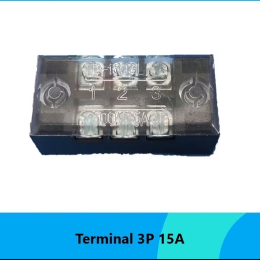 Jual Terminal Block TB 1503 15A 3P) dan 2503 25A 3P (Harga per biji ...