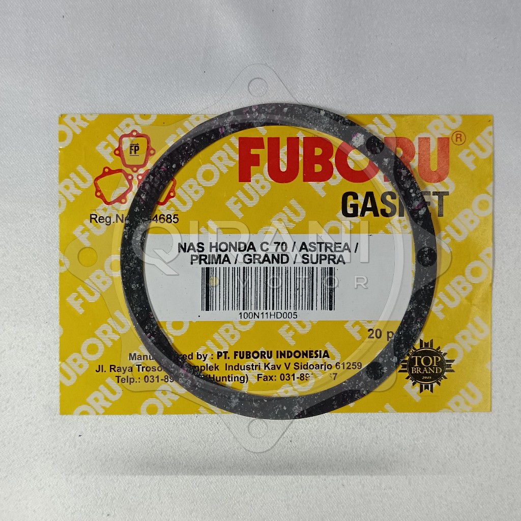 Jual PERPAK NOKEN AS BULAT ASTREA / PRIMA / GRAND / SUPRA / C 70 PAKING ...