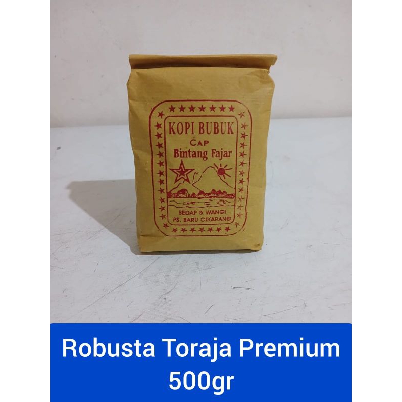 Jual Kopi Bubuk Robusta Toraja Premium Coffee -500Gram | Shopee Indonesia