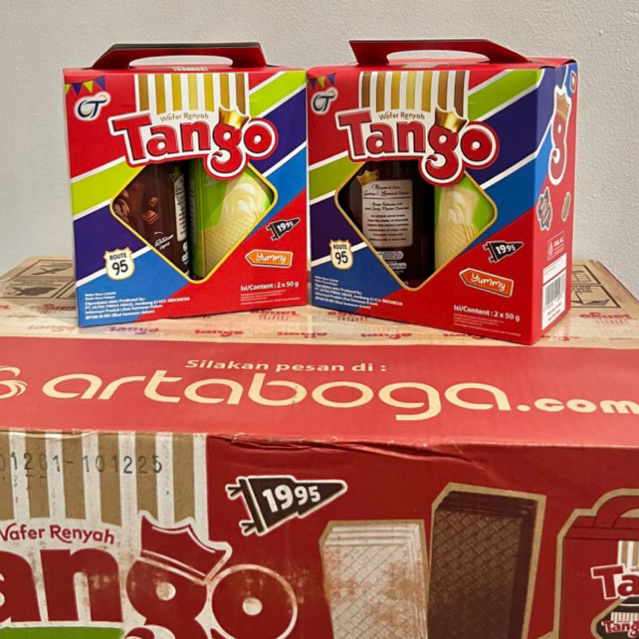Jual TANGO HAMPERS 1 BOX ISI 2 KALENG 50GRAM | Shopee Indonesia
