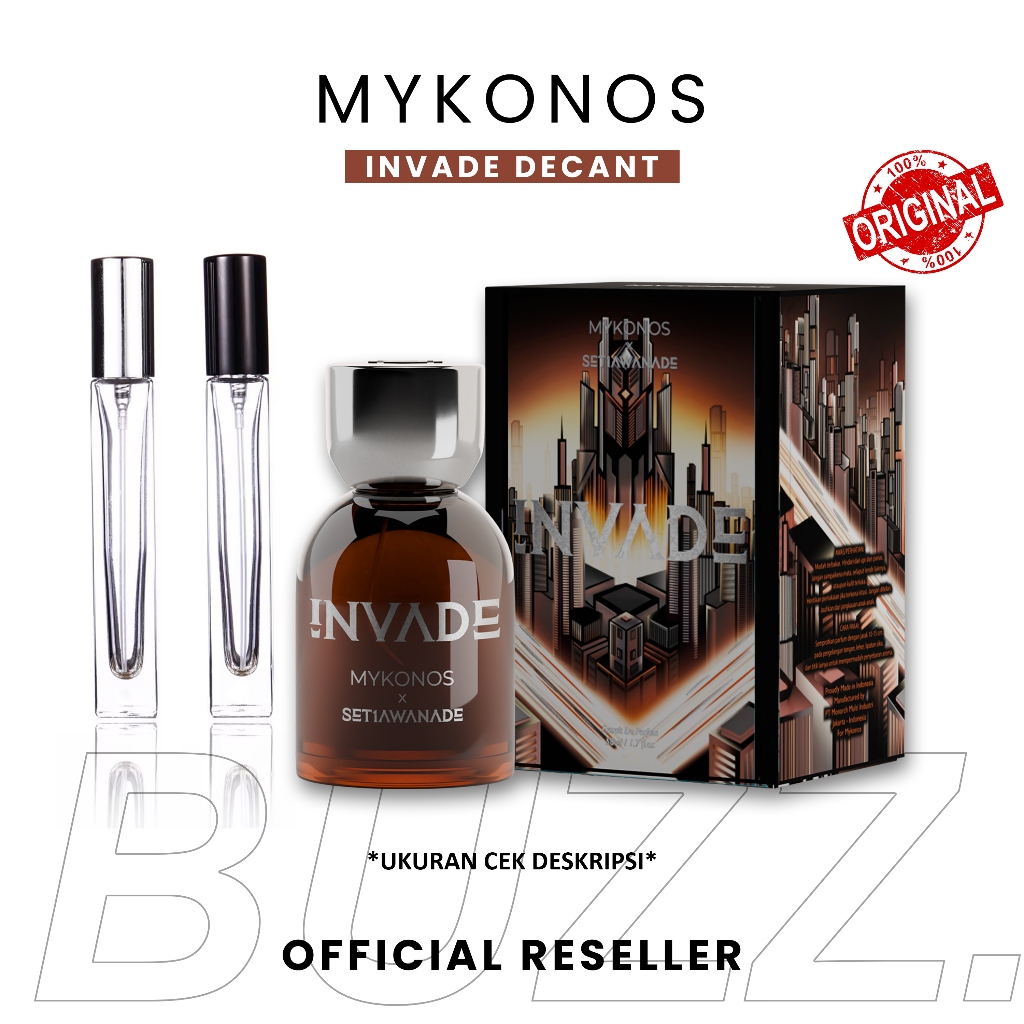 Jual [DECANT/SHARE BOTTLE] Mykonos Invade x Ade Setiawan Extrait de Parfum 5ML BEST SELLER ...