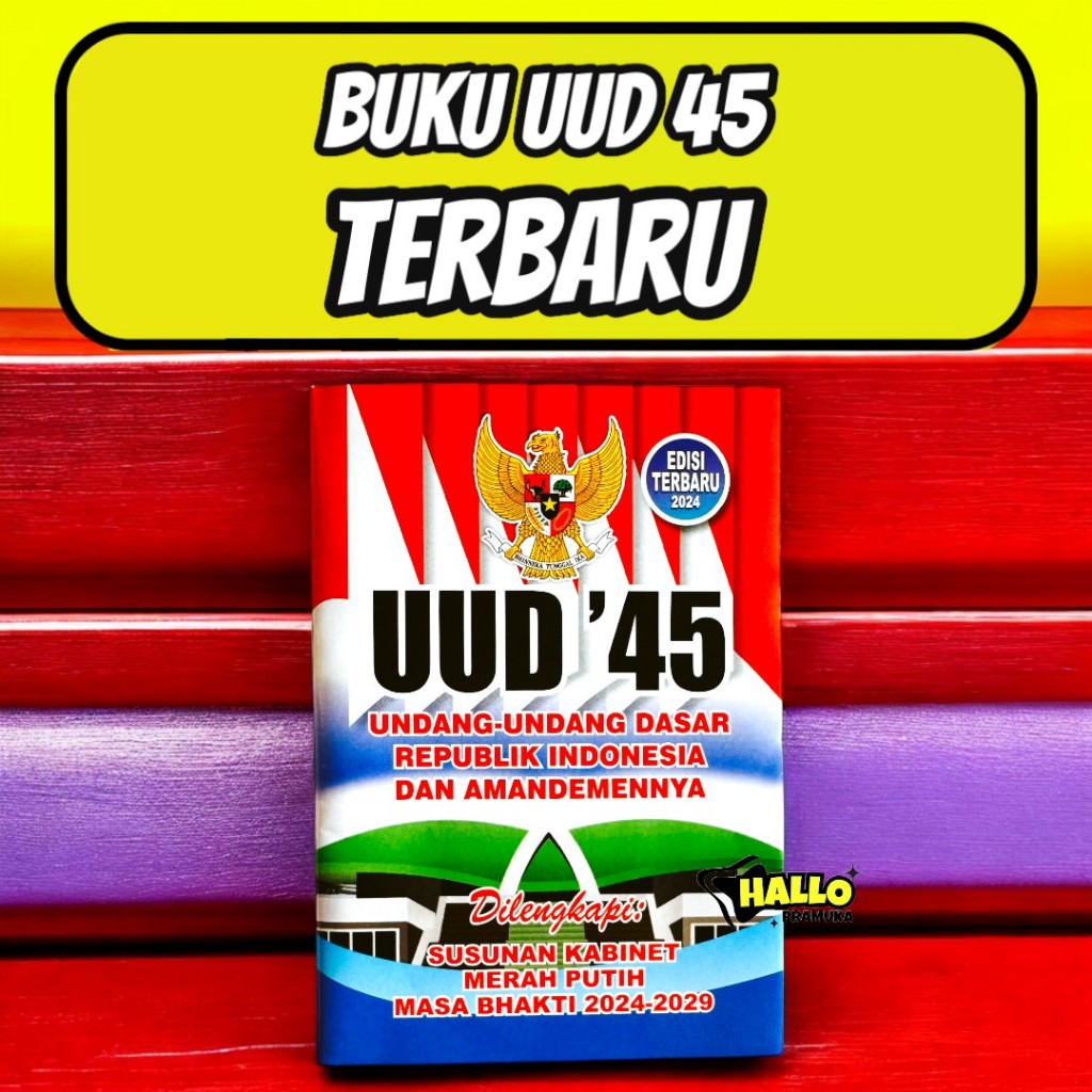 Jual Buku UUD 45 terbaru masa bhakti 2024-2029 | Shopee Indonesia