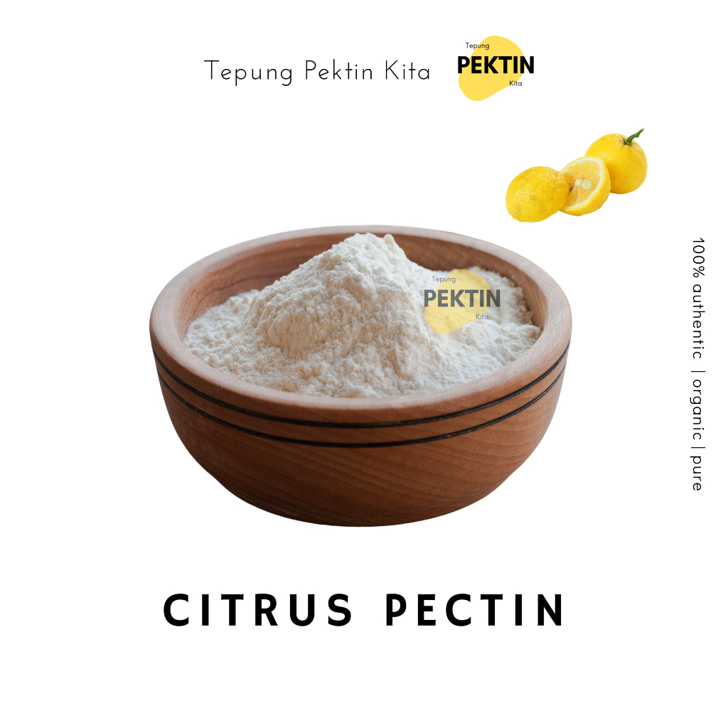Jual Citrus Pectin 100gr Pektin Jeruk Food Grade Bahan Makanan Suplemen ...