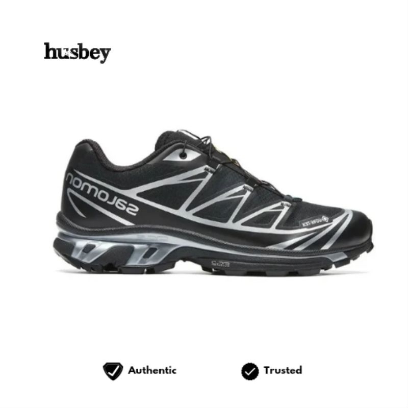Jual SALOMON XT 6 GORE-TEX BLACK SILVER | Shopee Indonesia