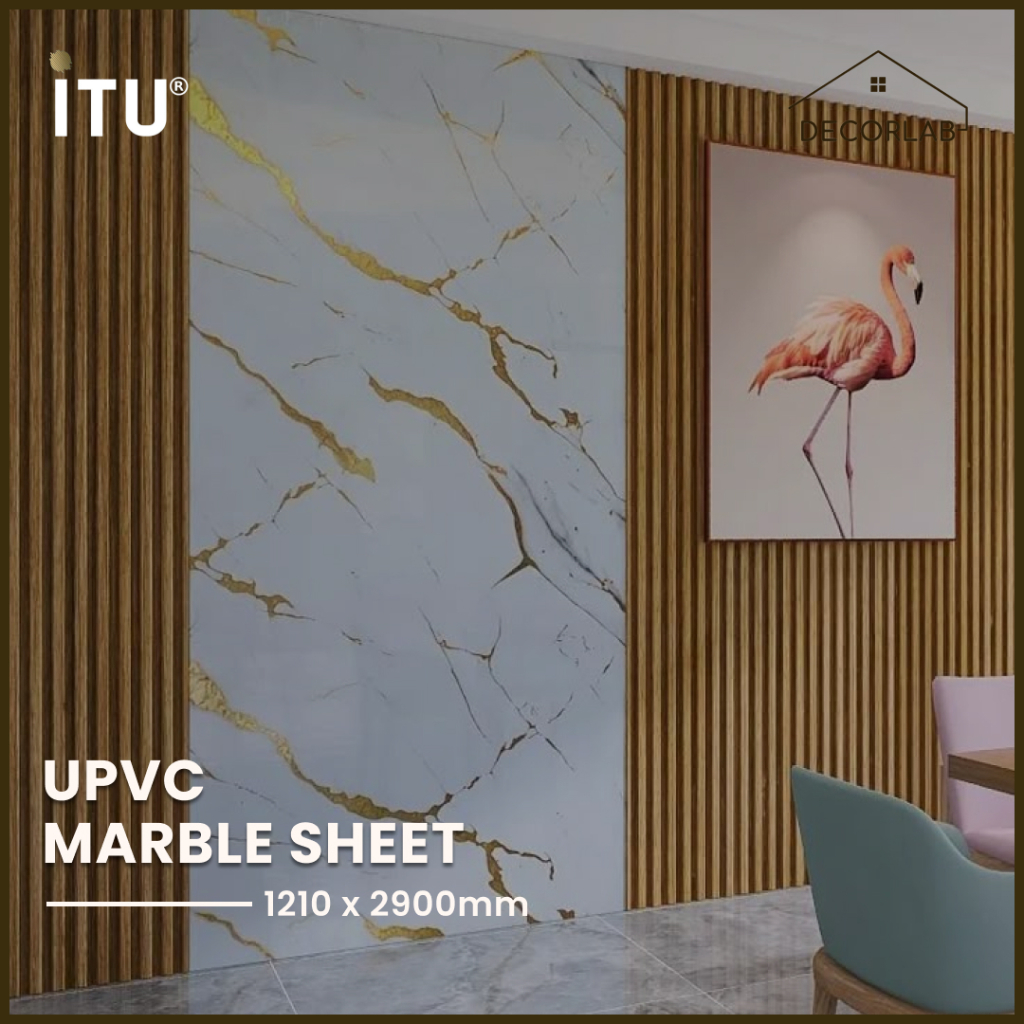 Jual ITU UV MARBLE SHEET - PANEL DINDING MARMER PVC / WALL BOARD ...