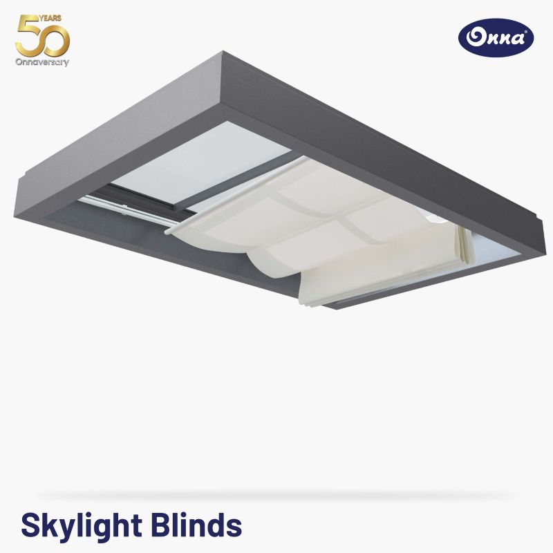 Jual Onna Skylight Blinds / Tirai Atap Jendela Minimalis / Tirai Kanopi ...