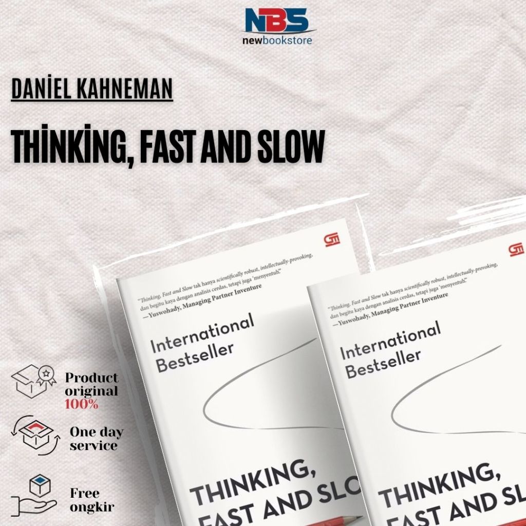 Jual Thinking, Fast and Slow - Daniel Kahneman | Shopee Indonesia