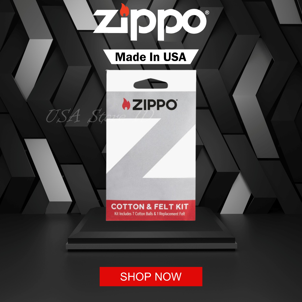 Jual Cotton And Felt Zippo Original USA | Shopee Indonesia