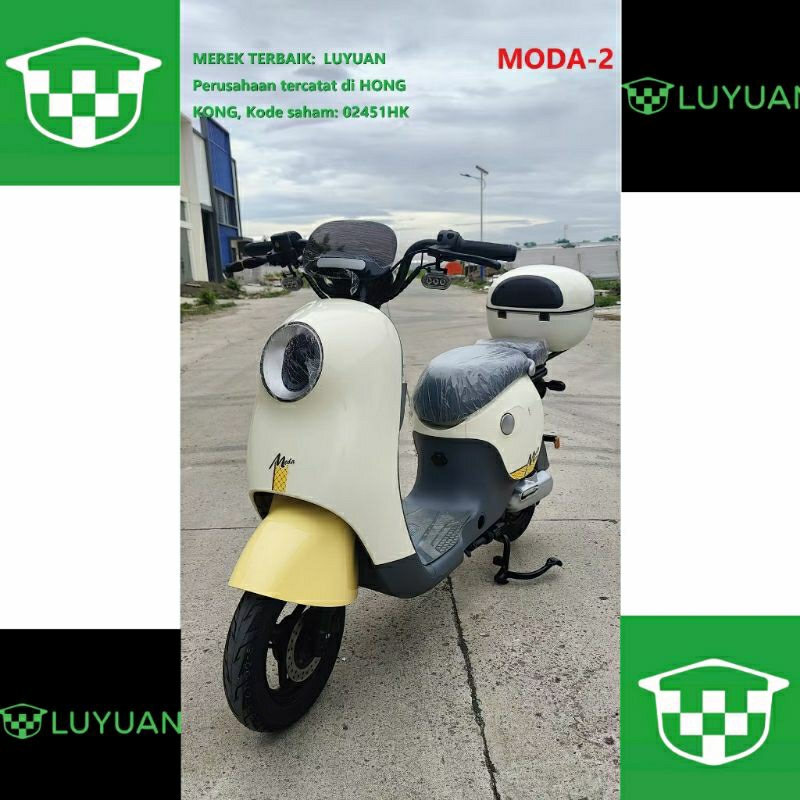 Jual Sepeda Motor Listrik LUYUAN Moda2 | Shopee Indonesia