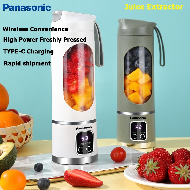 Jual Panasonic Fruit Blender Rechargeable Portable Juice Blender ...