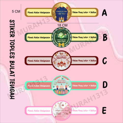 Jual STIKER SEGEL TOPLES | STIKER SEGEL 5x18CM ISI 15PCS | Shopee Indonesia