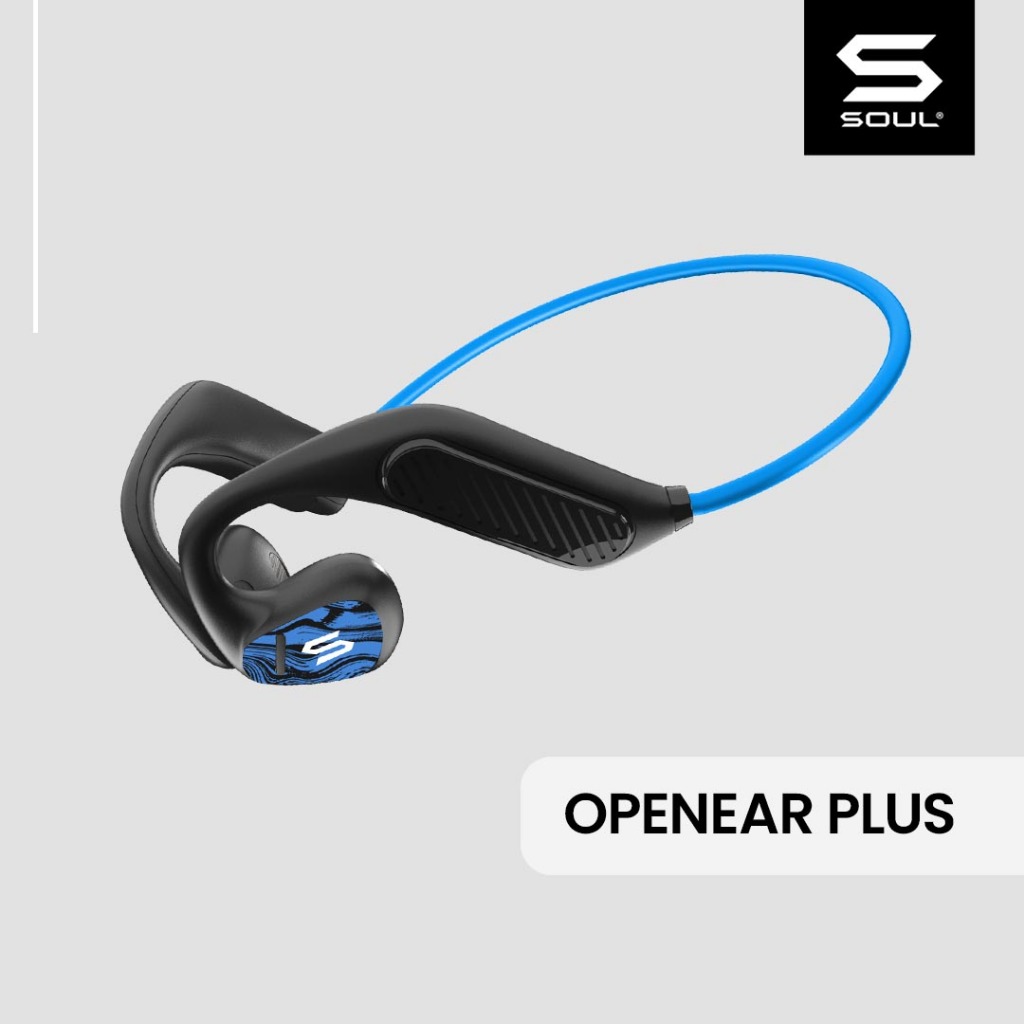 Jual SOUL Open Ear Plus Air Conduction Earphone IPX5 Lightweight Sport ...