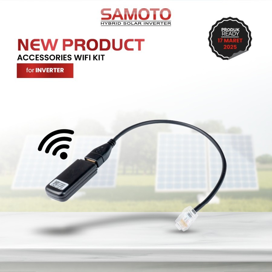 Jual SAMOTO Dongle WIFI Inverter WiFI KIT Doungle Penguat Sinyal Solar ...