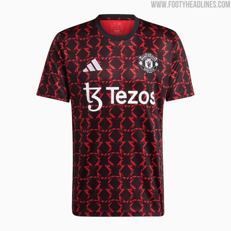 Jual JERSEY MU TRAINING TEZOS HITAM MERAH 2024 2025 24 25 GO | Shopee ...