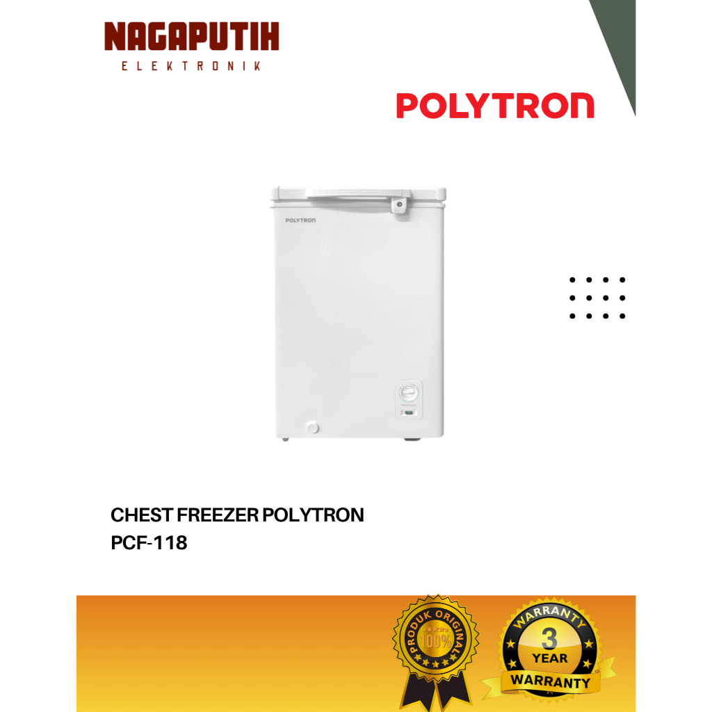 Jual Polytron Chest Freezer Box PCF-118 Freezer Box | Shopee Indonesia