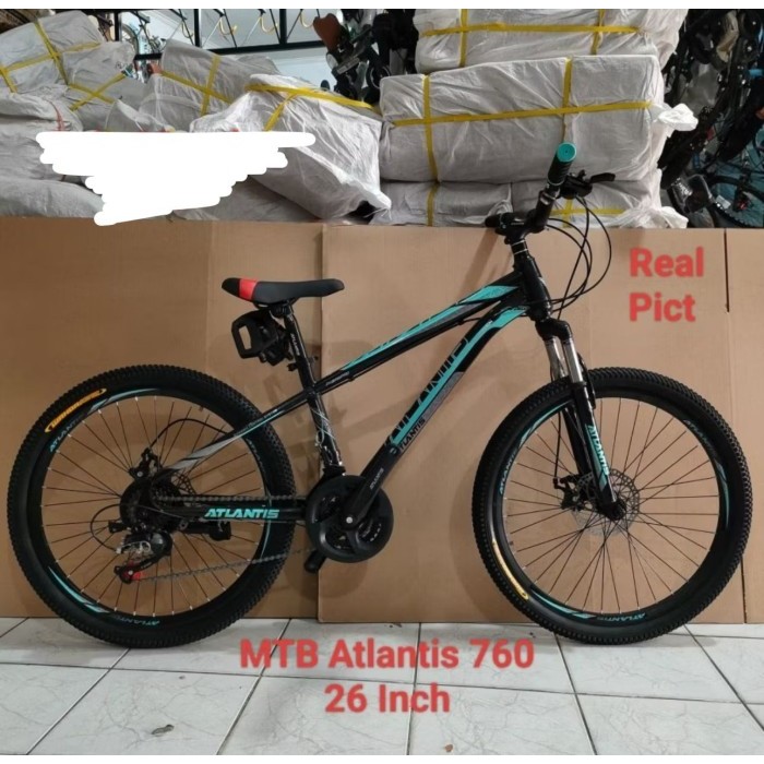 Jual SEPEDA GUNUNG MTB 26 ATLANTIS 760 NEW ATLANTIS | Shopee Indonesia
