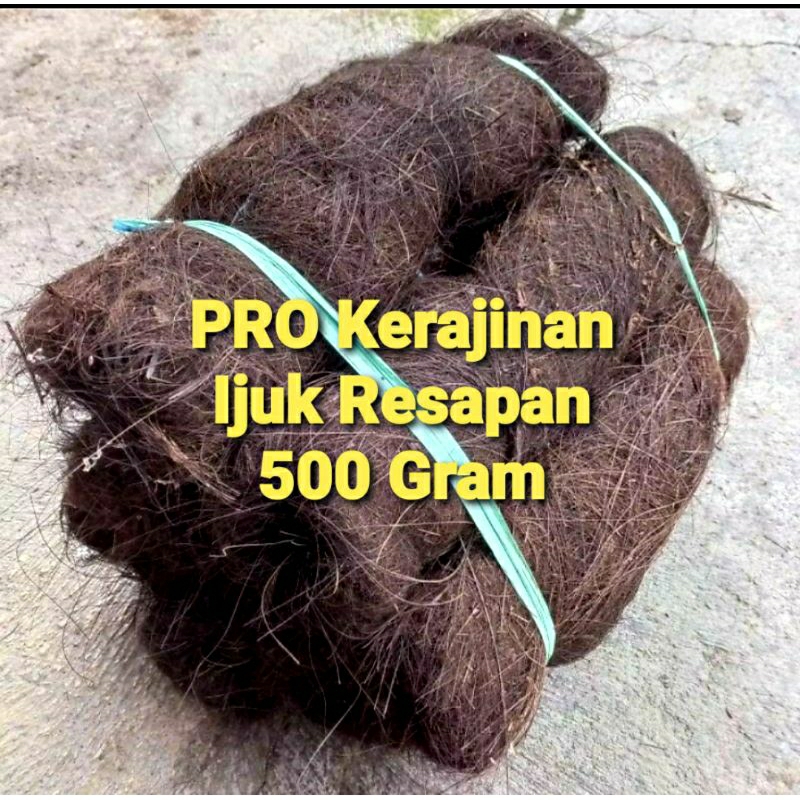 Jual IJUK RESAPAN FILTER AIR KERING BERSIH 500 GRAM 500g | Shopee Indonesia