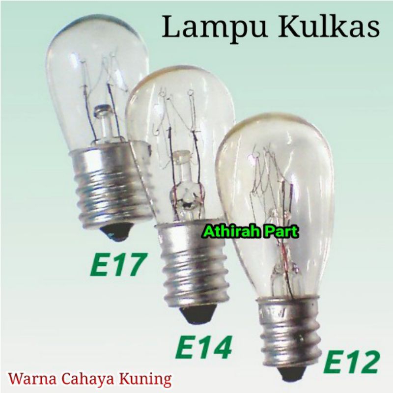 Jual Lampu Kulkas Universal Fitting E12 E14 dan E17 | Shopee Indonesia