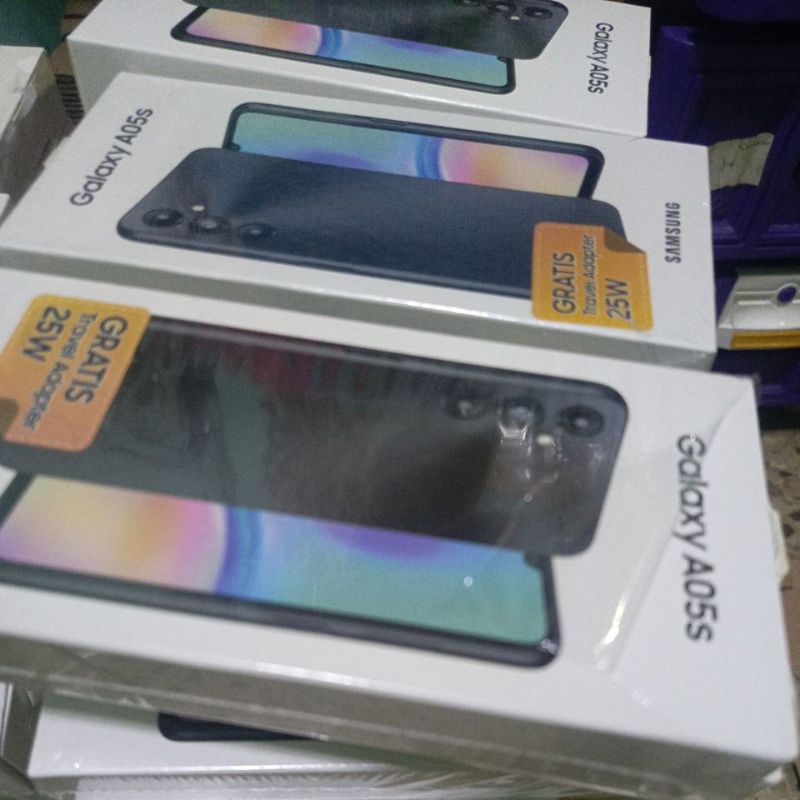 Jual Dus box kotak Samsung GALAXY A05s BLACK ASLI COPOTAN ORIGINAL ...