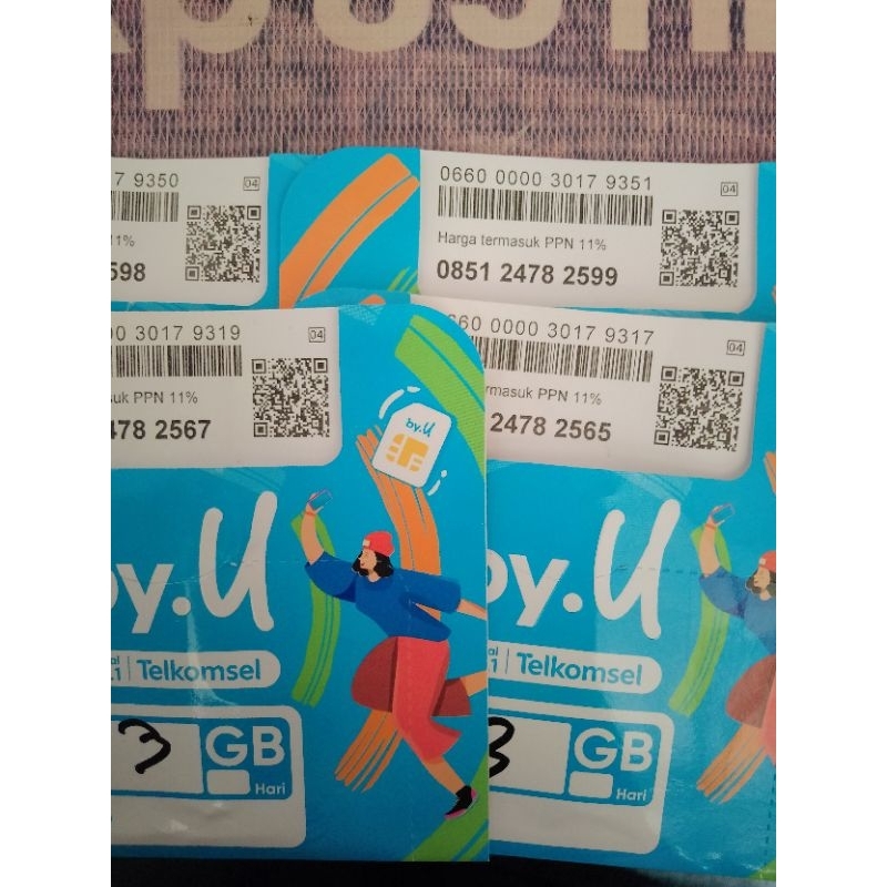 Jual PERDANA BYU 3GB 30hari on | Shopee Indonesia