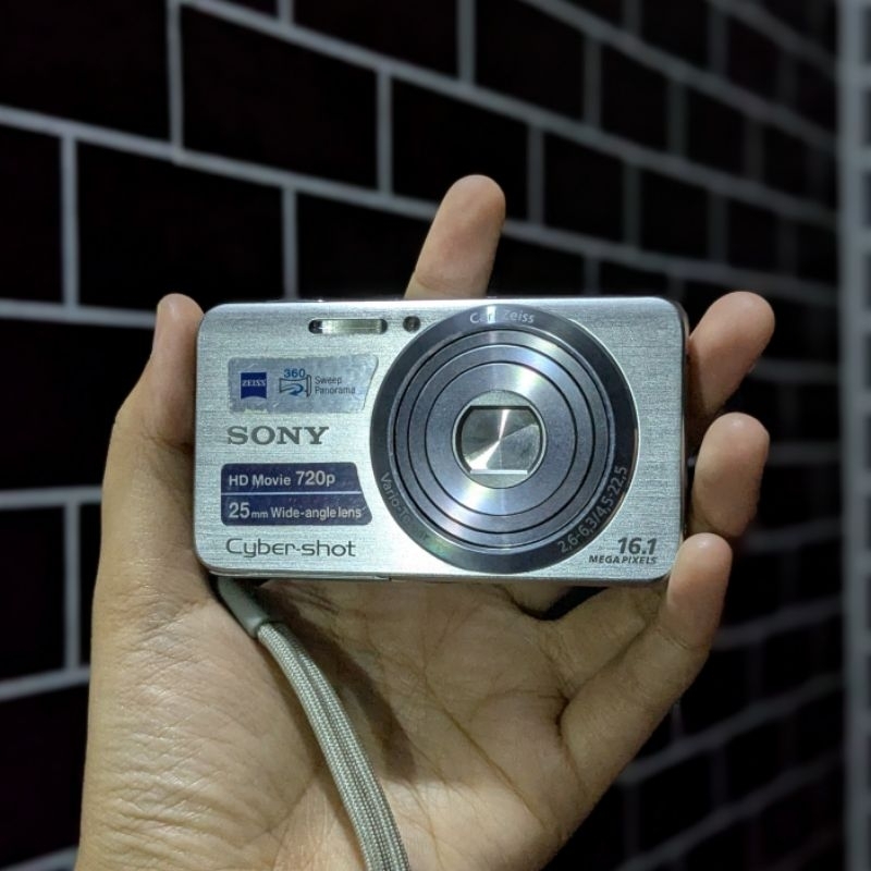 Jual Digicam Sony Cybershot DSC-W630 silver | Shopee Indonesia