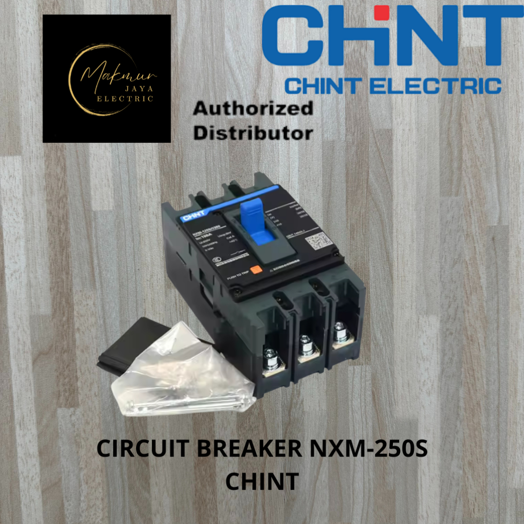 Jual MCB CHINT 250A 3P NXM-250S/3300–Circuit Breaker, Pengaman Listrik, Pemutus Arus 3 Pole ...