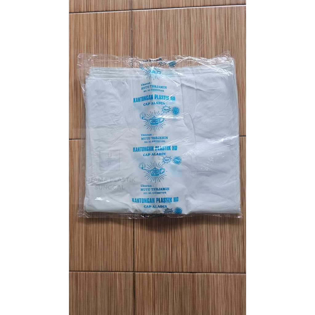 Jual Kantong Plastik ASOY / Kresek Asoi JUMBO Ukuran 45 Cap Aladin ...