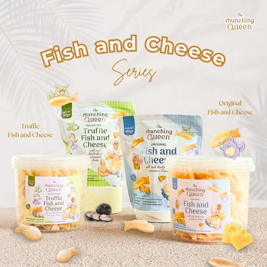 Jual Munching Queen Truffle Fish and Cheese & Original 1tahun+ | Shopee ...