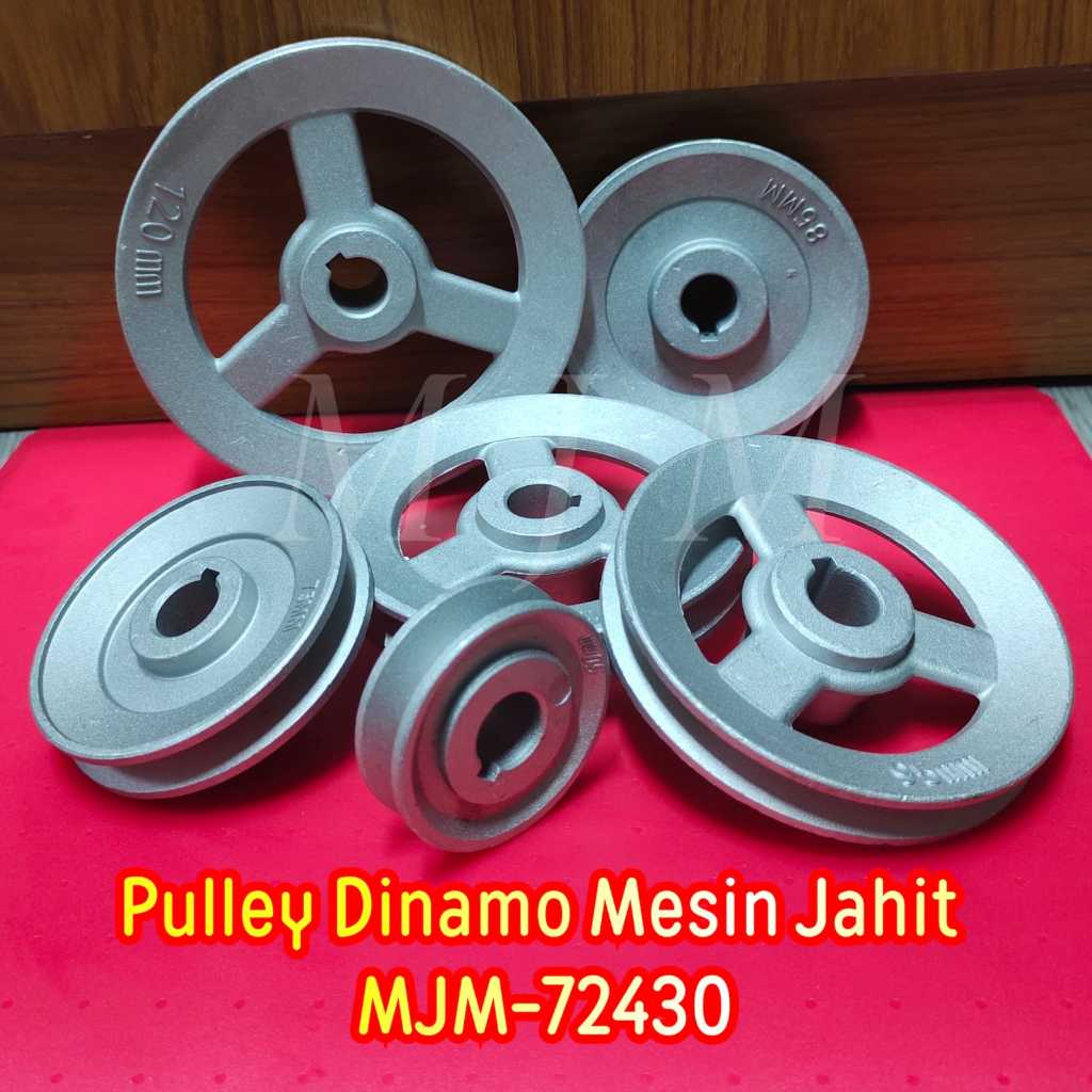 Jual Pulley / Poli / Poly Dinamo Mesin Jahit Industri M.J.M-72430 ...