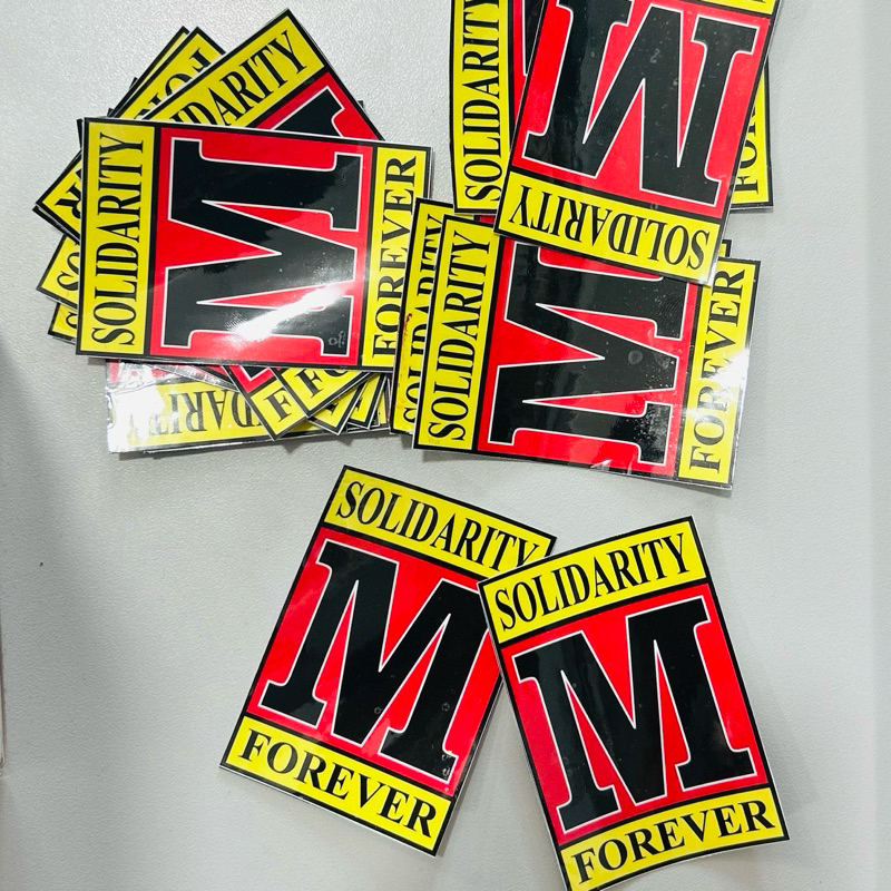 Jual Sticker Stiker SOLIDARITY M FOREVER Stiker M Solidarity Forever ...
