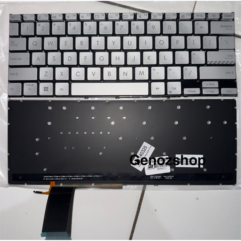 Jual Keyboard Asus Vivobook 14 Pro A1402 A1402 A1402Z A1402ZA Silver ...