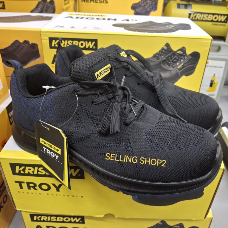 Jual +Sepatu Safety Krisbow TROY || Safety Shoes Krisbow TROY ...