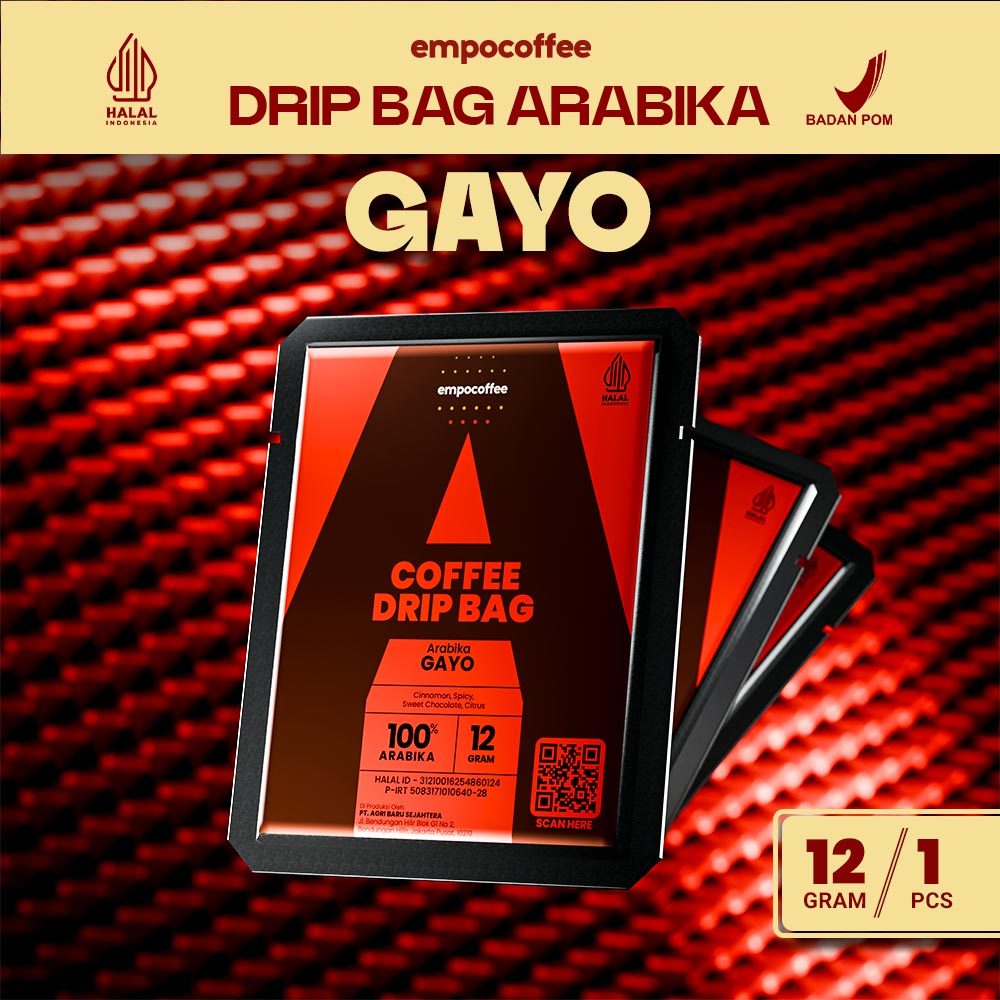Jual Drip Bag Arabica Coffee Gayo Aceh Minuman Kopi Arabika Instan 12 ...