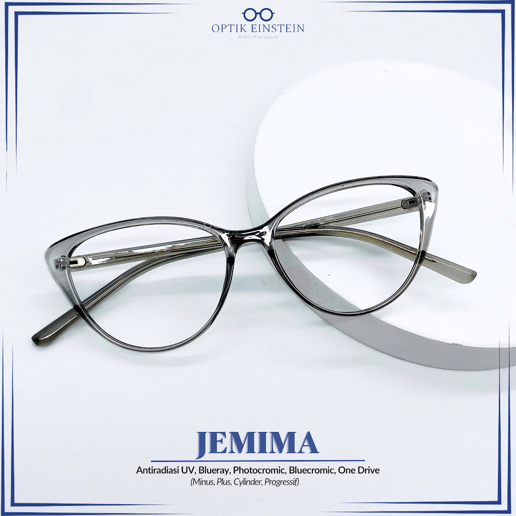 Jual Einstein Optical - #263 JEMIMA | Kacamata minus Pria Wanita model ...