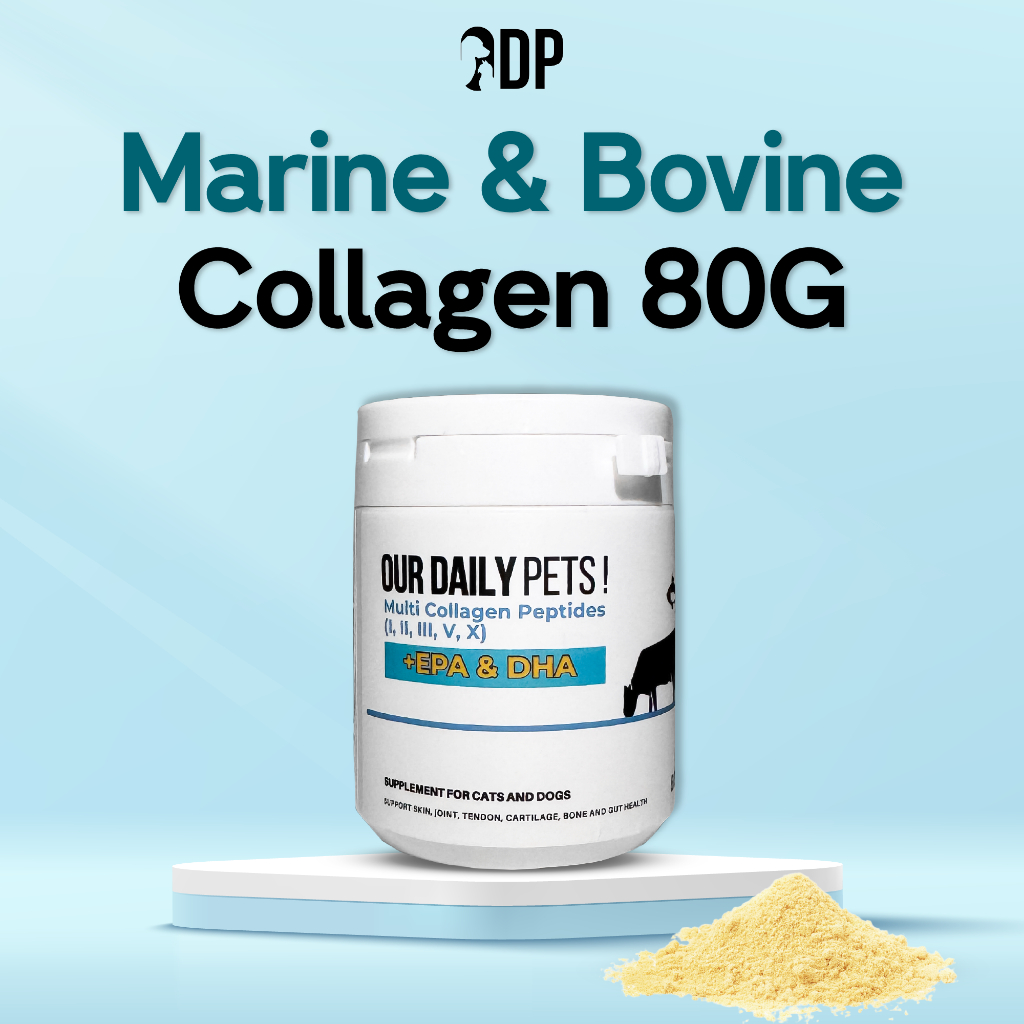 Jual Our Daily Pets | Marine & Bovine Collagen for Pets (Dog & Cat ...