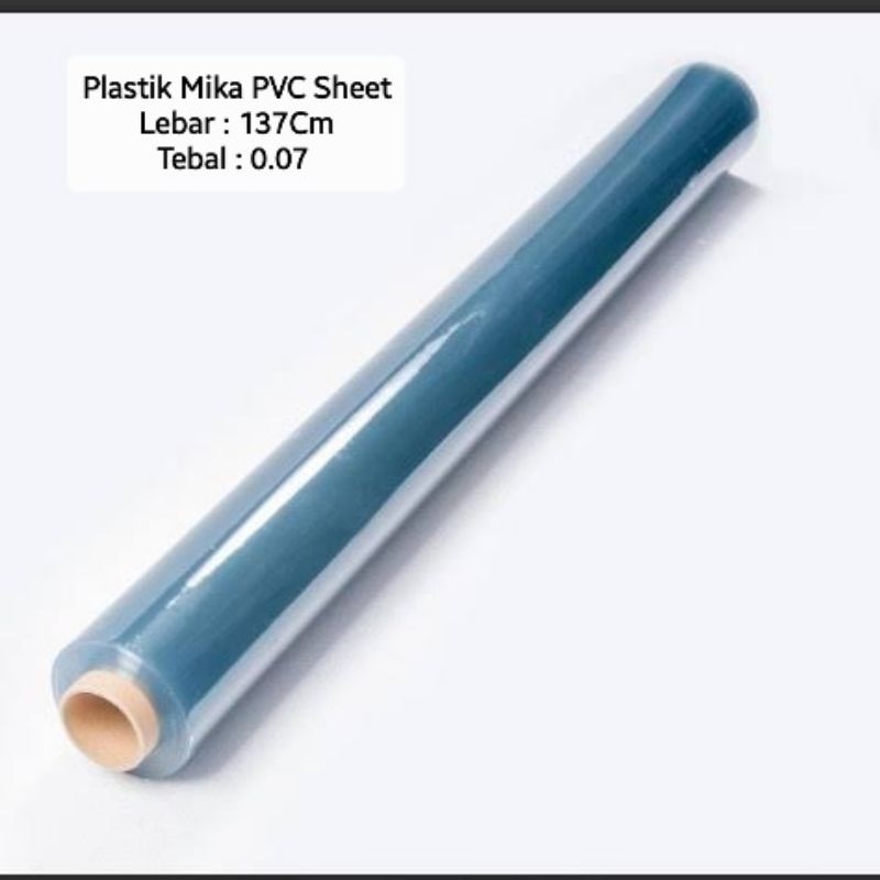 Jual Plastik mika Pvc sheet 0.07 H (Harga 50cm / 0.5 meter) | Shopee ...
