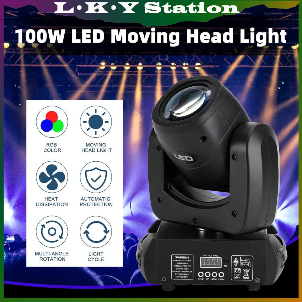 Jual 100w Moving Head Beam lampu/ beam mini/lampu beam lighting DMX ...