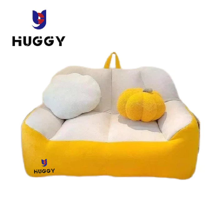 Jual HUGGY Bean bag Sofa Malas /sofa kursi cafe estetik/sofa malas tatami/kursi 2 seater ...