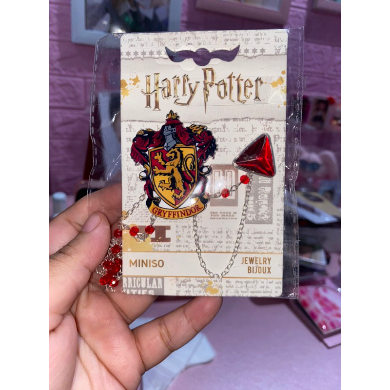 Jual Miniso Harry Potter Brooch Pin Gryffindor | Shopee Indonesia