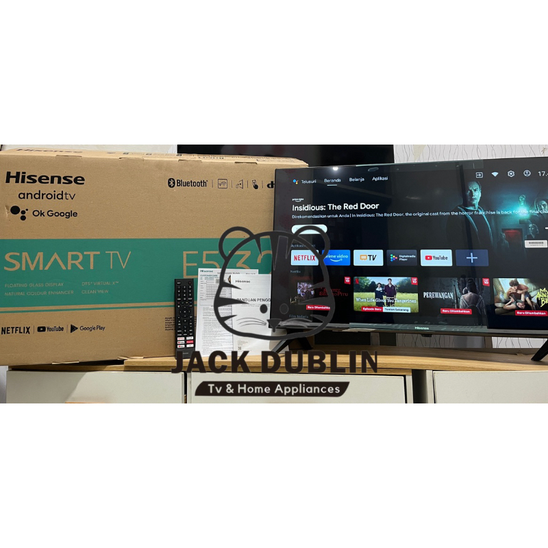 Jual TV LED HISENSE 32 inch 32A4200G 32A4200 SMART ANDROID TV DIGITAL ...