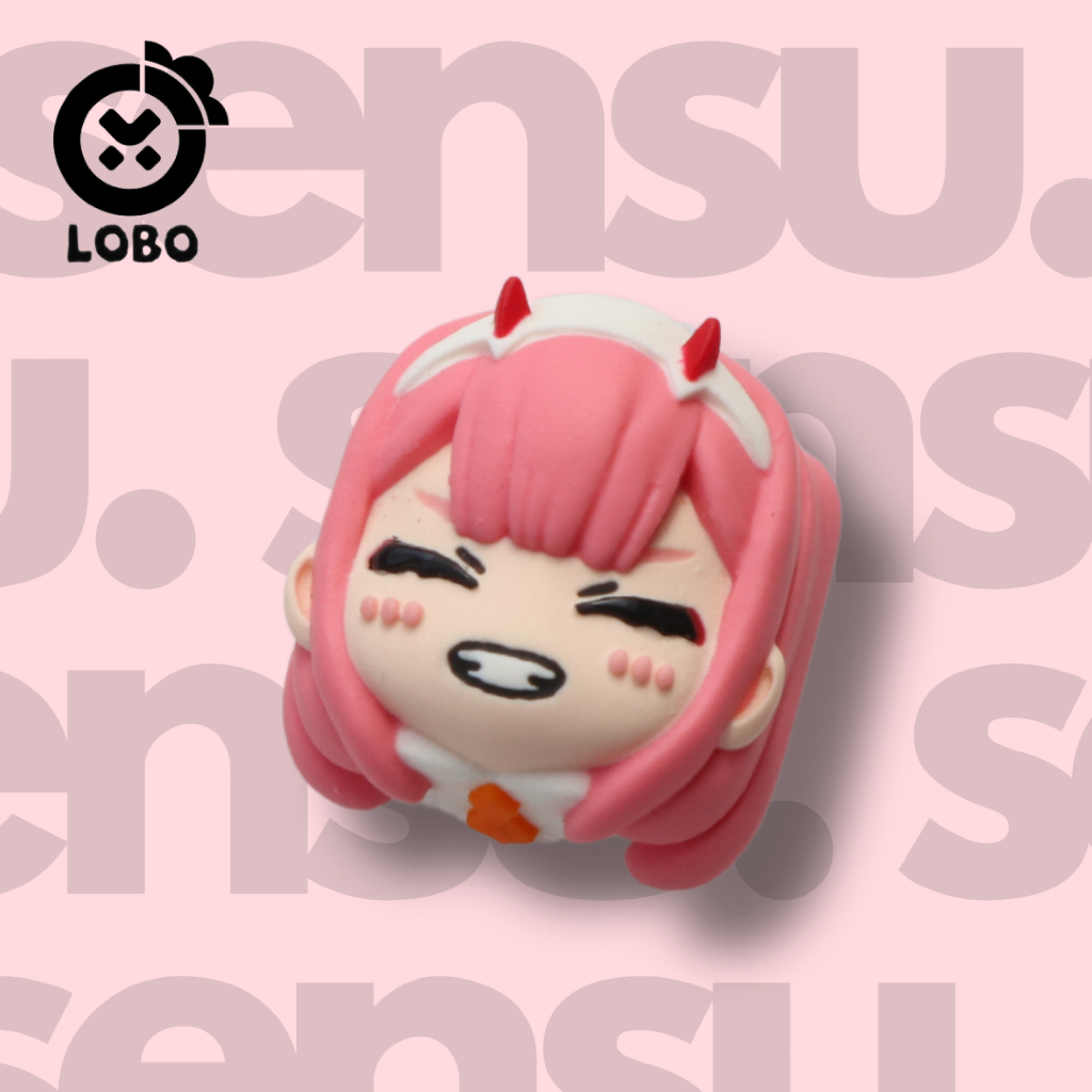 Jual Artisan Keycaps Darling in The Franxx - Zero Two | Shopee Indonesia