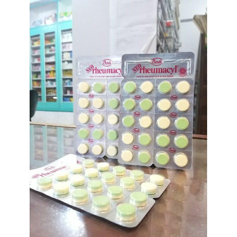 Jual NEO RHEUMACYL OBAT NYERI OTOT & SENDI 1 STRIP ISI 20 TABLET | BODE ...