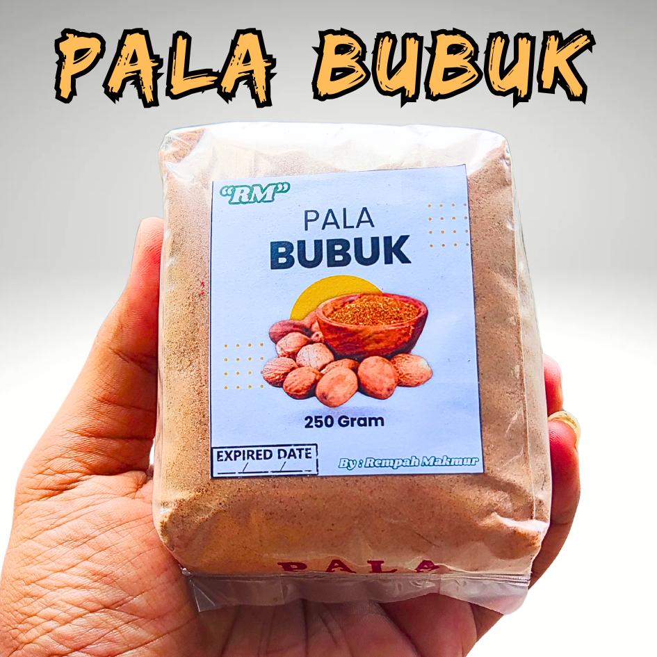 Jual Pala Bubuk 250 Gram Ekonomis - Untuk Campuran Masakan Lebih Lezat ...