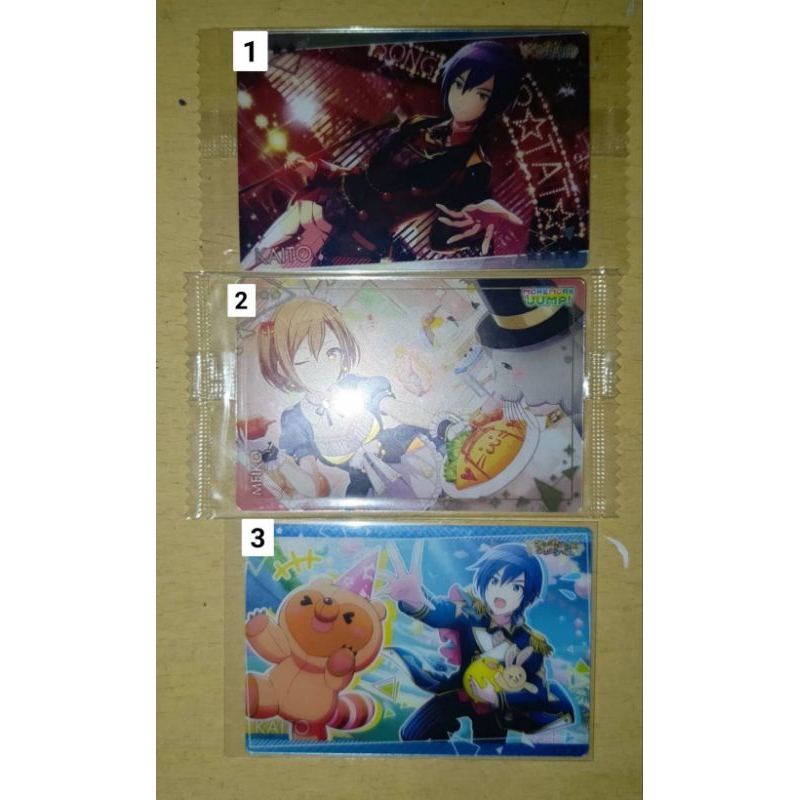 Jual Project Sekai Proseka wafer card Kaito Meiko | Shopee Indonesia