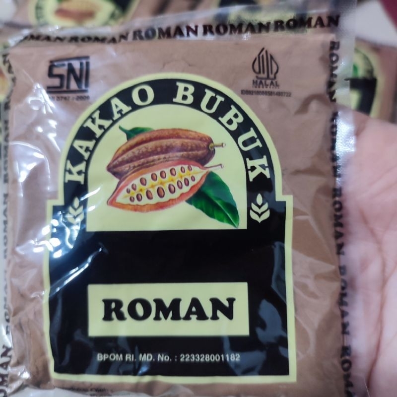 Jual Roman Bubuk coklat Cacao Powder 35gr | Shopee Indonesia