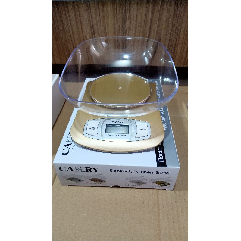 Jual Timbangan dapur kue digital CAMRY EK3650 kapasitas 5 kg ORIGINAL ...
