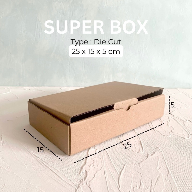 Jual Die Cut Box - 25x15x5cm / Dus Karton Packaging / Box Packaging ...